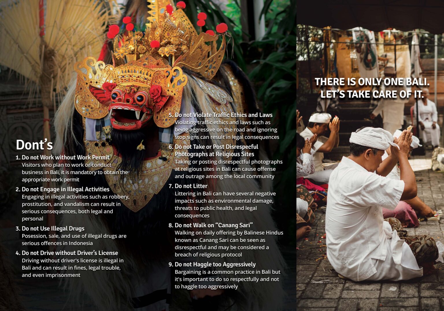 The Ultimate Guide to Bali: Do’s and Don’ts - Europe2Asia